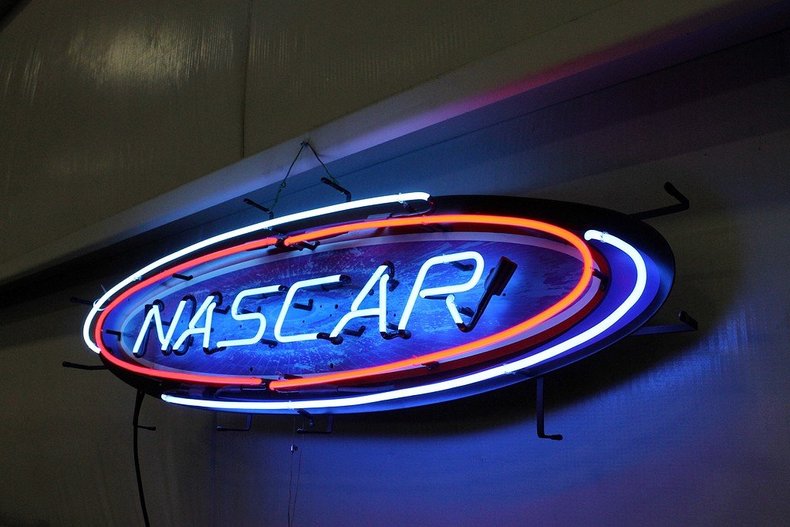 "NASCAR Neon Sign" | GR Auto Gallery