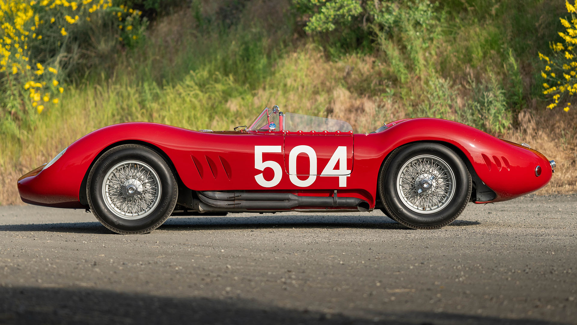 Mille Miglia Veteran and Perennial Race Competitor 1957 Maserati 200Si ...