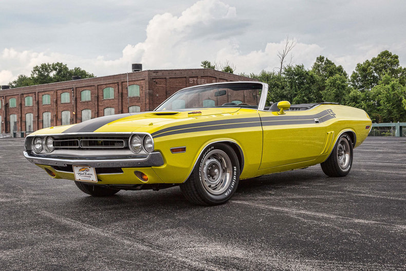 Find used 1971 Challenger 440 Six Pack Correct Citron Yella Paint ...