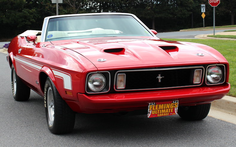 1973 Ford Mustang | 1973 Ford Mustang CV RED 3F03H159888 Stock#: C590 ...