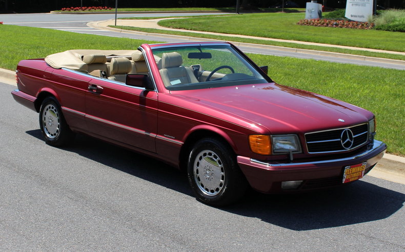 1989 Mercedes 560 SEC | 1989 Mercedes 560 SEC Convertible for sale to ...