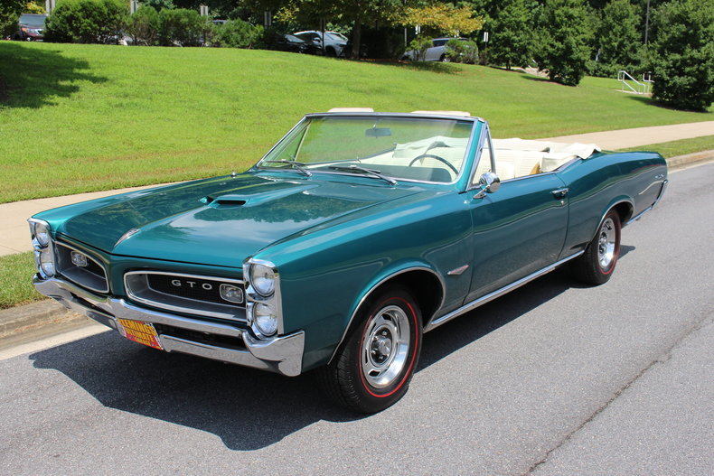 1966 Pontiac GTO Convertible | 66 Pontiac GTO convertible for sale ...