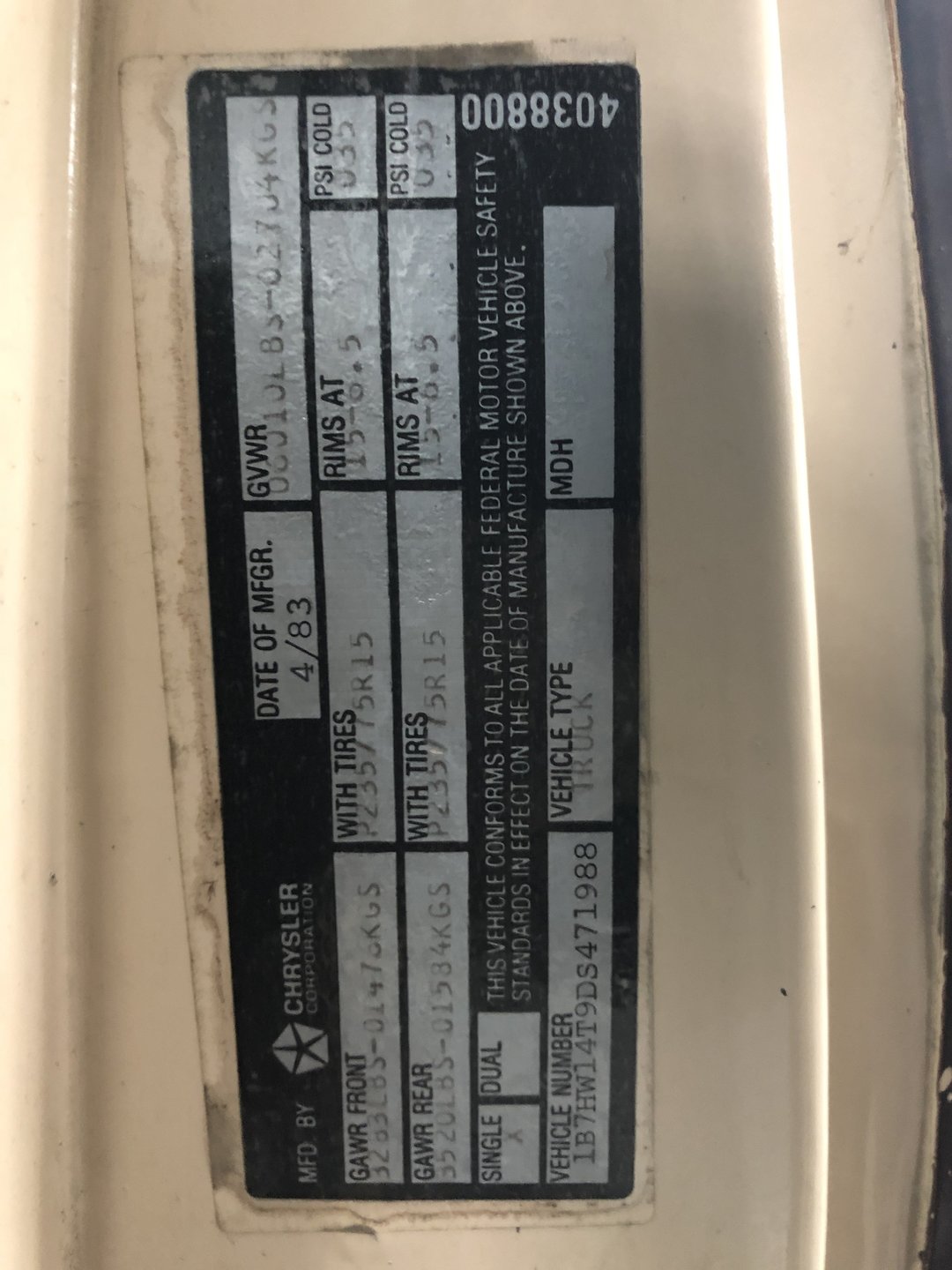 1983 Dodge Power Ram Pickup | 4-Wheel Classics/Classic Car, Truck, and ...