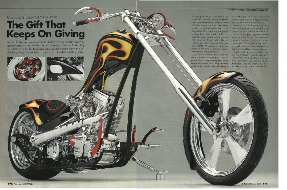 1995 Covington Radical Chopper Drop Seat Frame | Hillbank Motor Sports