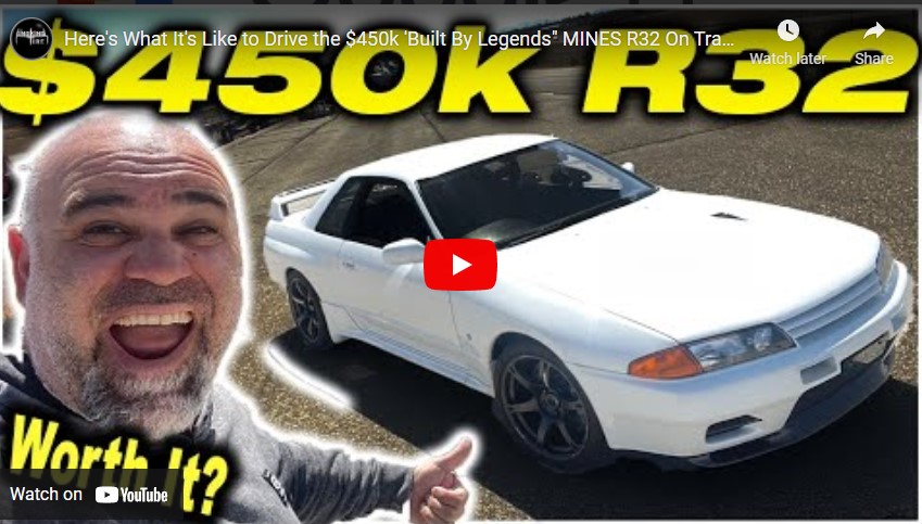 Here's What It's Like to Drive the $450k 'Built By Legends" MINES R32 ...