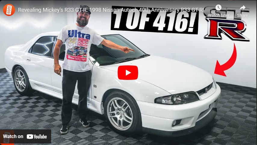 Revealing Mickey's R33 GT-R: 1998 Nissan Autech 40th Anniversary R33 GT ...