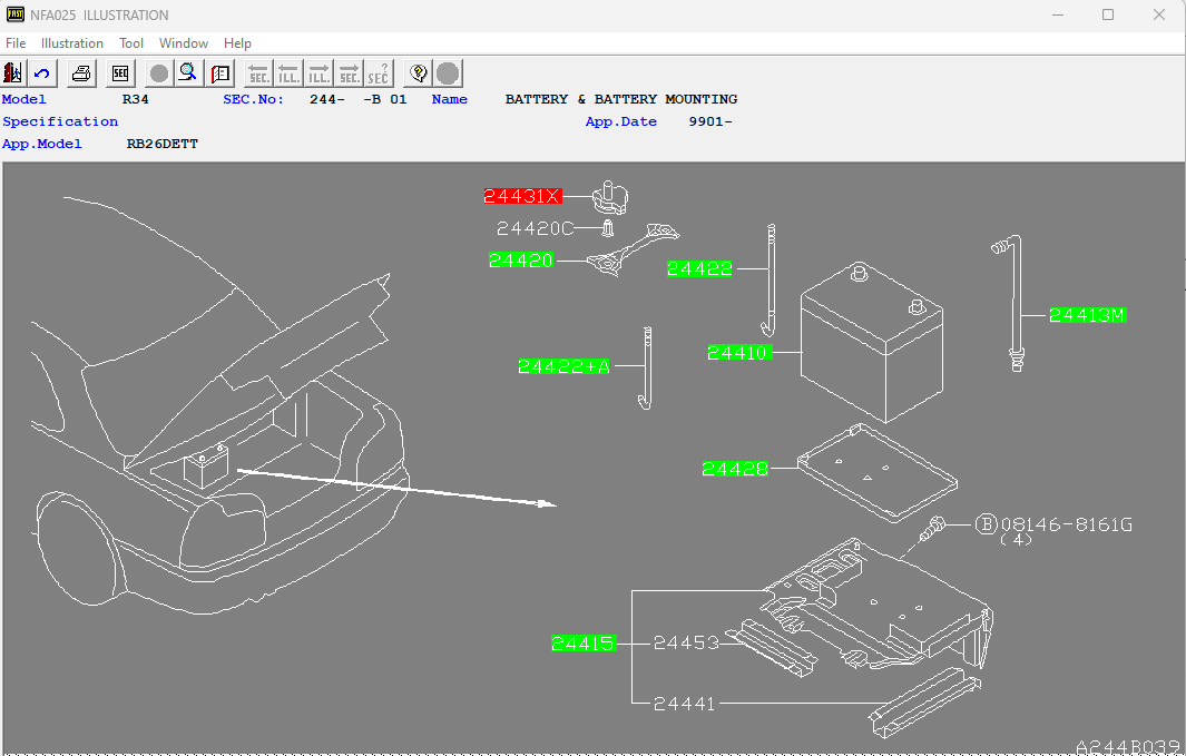 12 Volt Battery Replacement for R33 and R34 | Toprank Importers