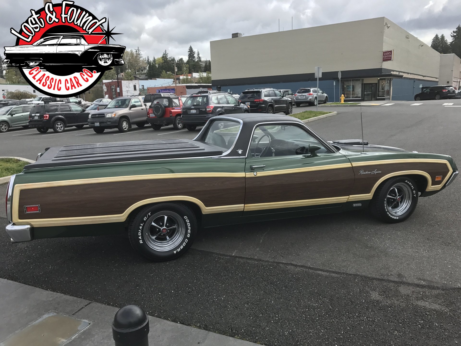 1971 Ford Ranchero Squire | Lost & Found Classic Car Co.