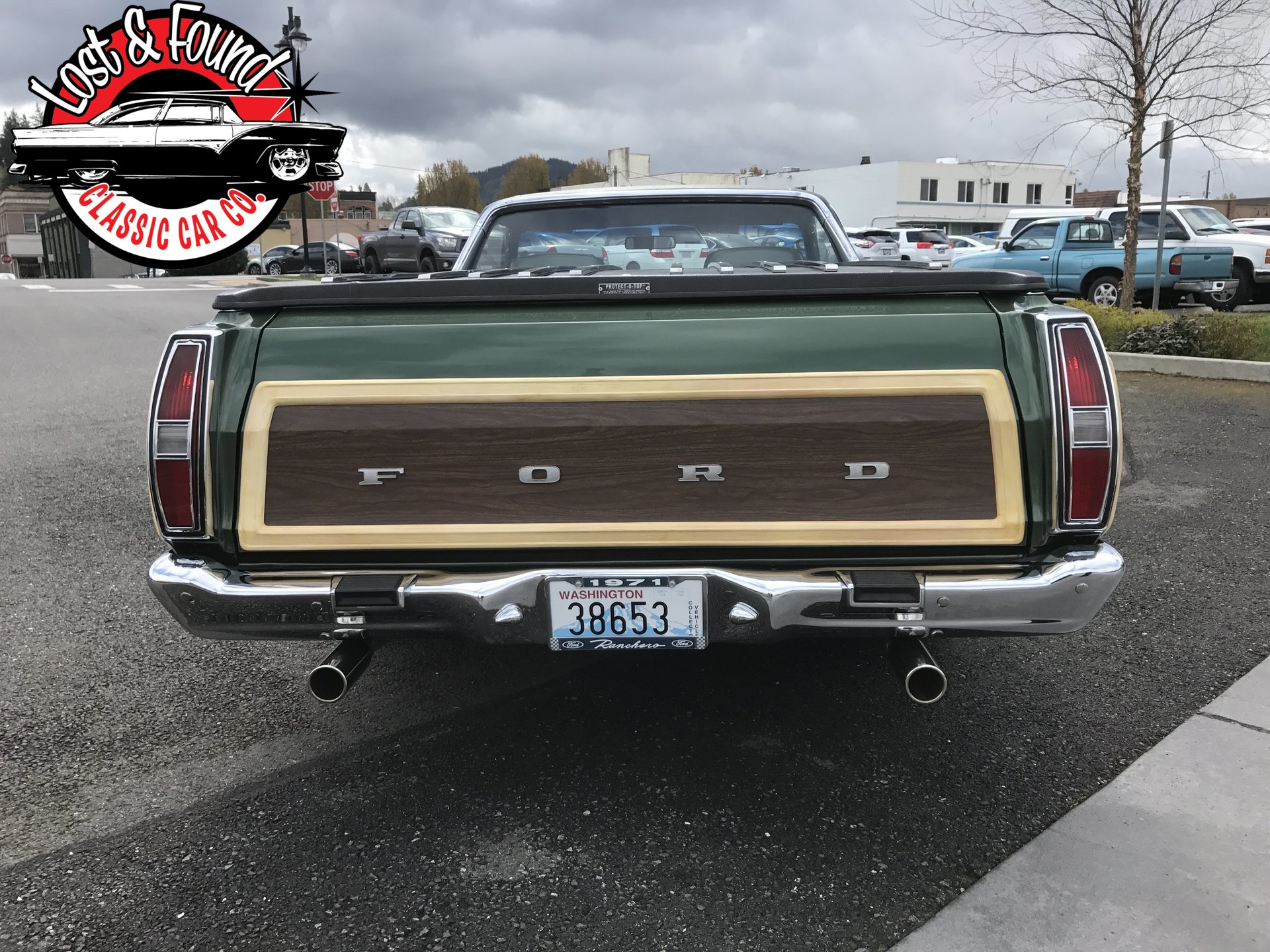 1971 Ford Ranchero Squire | Lost & Found Classic Car Co.