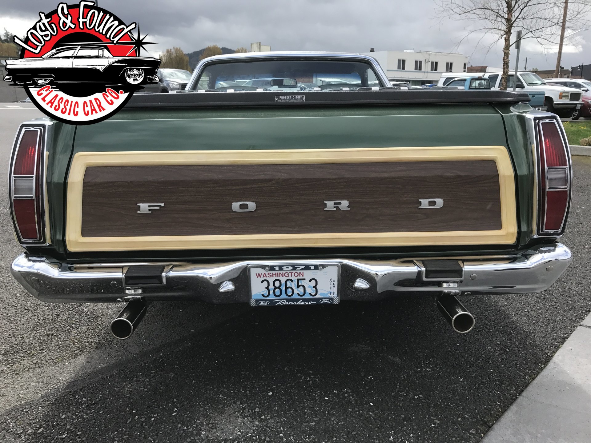 1971 Ford Ranchero Squire | Lost & Found Classic Car Co.