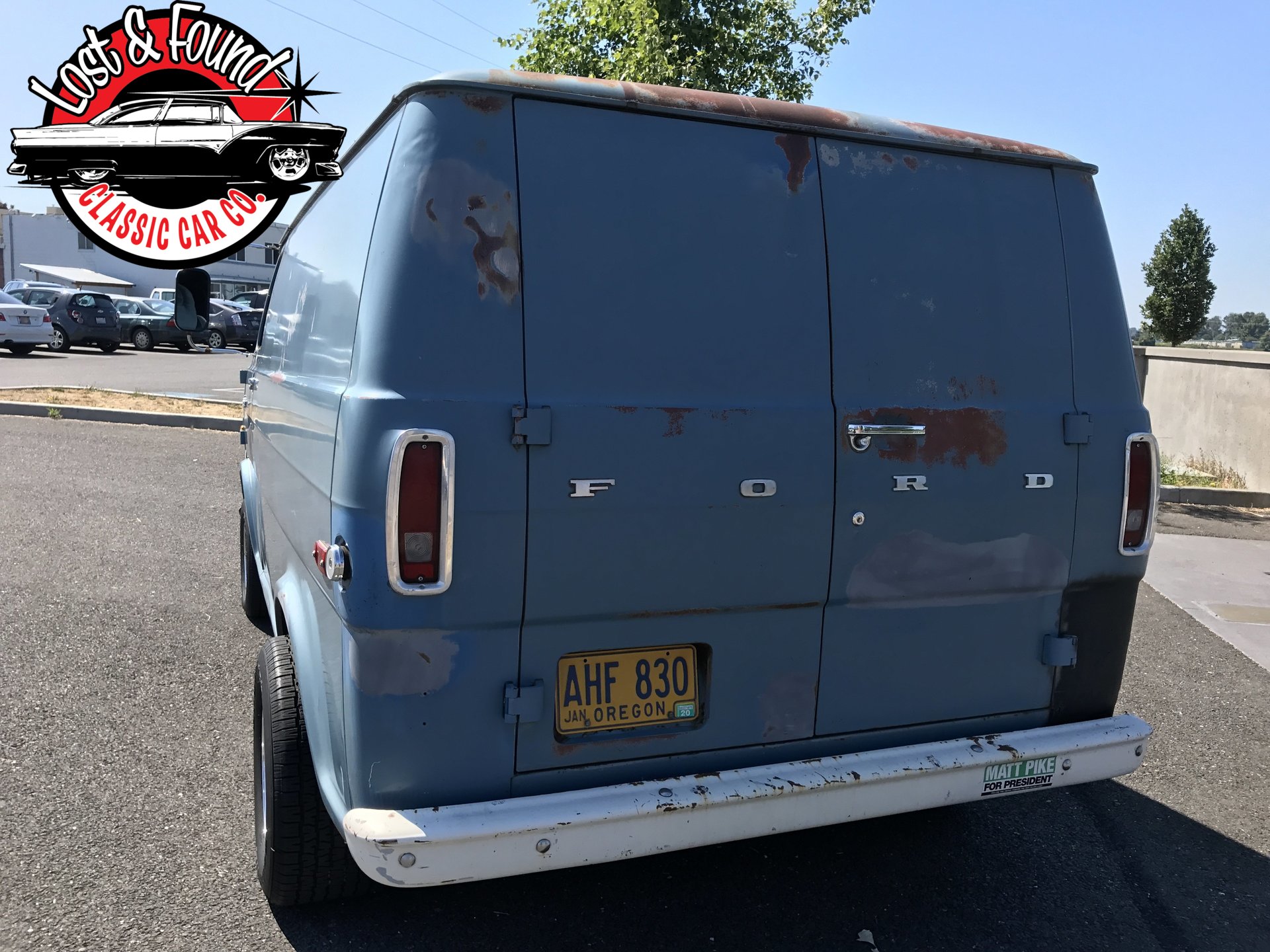 1972 Ford E 100 Shorty van | Lost & Found Classic Car Co.