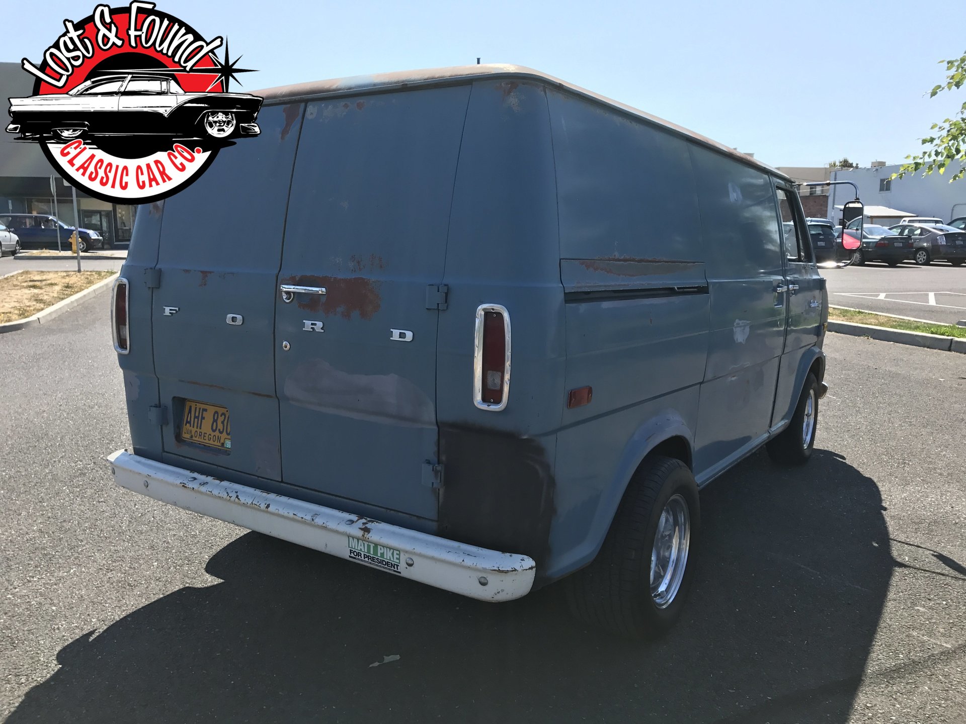 1972 Ford E 100 Shorty van | Lost & Found Classic Car Co.