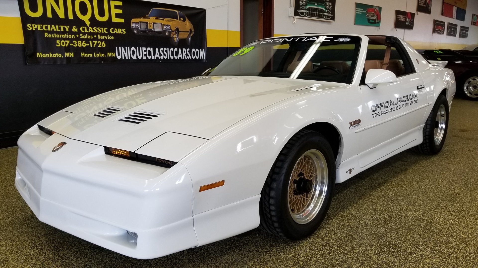 1989 Pontiac Firebird Turbo Trans Am Indy Pace Car for sale #81470 | MCG
