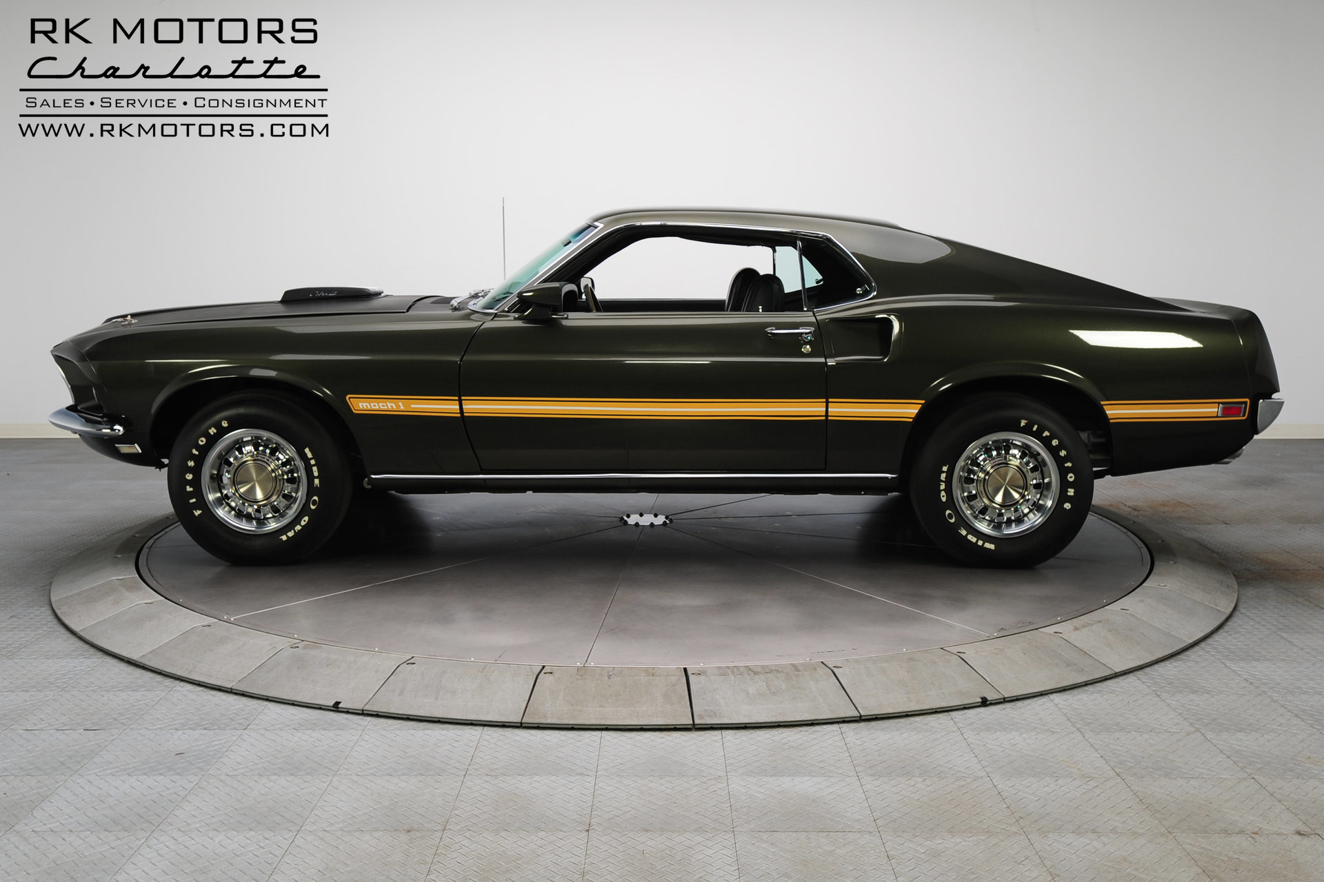 132862 1969 Ford Mustang RK Motors Classic Cars for Sale