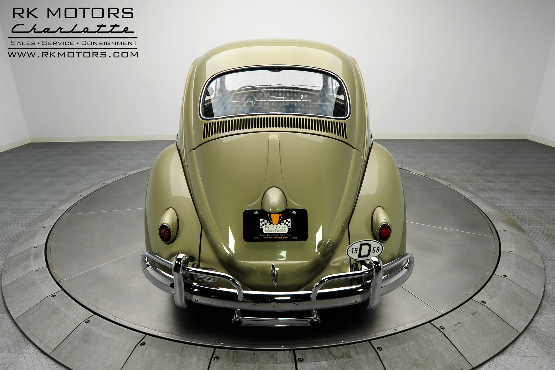 133218 1958 Volkswagen Type 1 Beetle | RK Motors Classic and ...