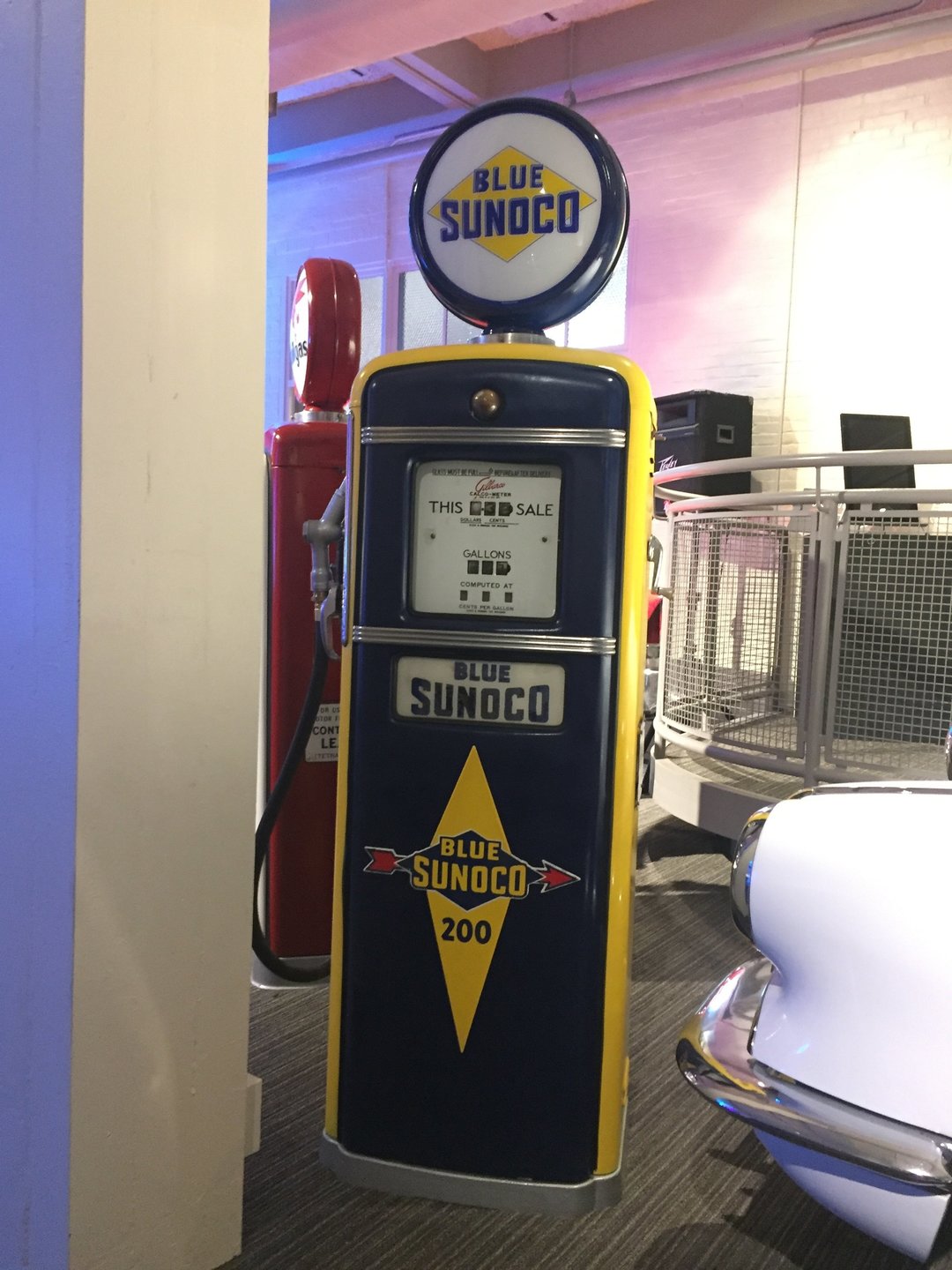 Late 40's early 50's Sunoco Gas Pump (Golbarco) | Saratoga Auto Auction