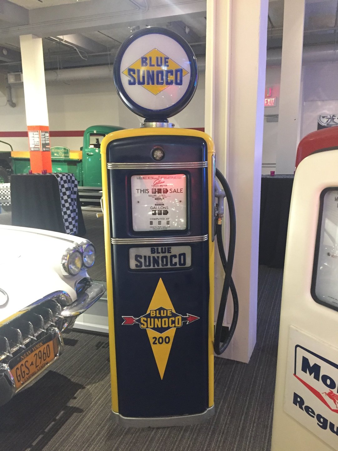 Late 40's early 50's Sunoco Gas Pump (Golbarco) | Saratoga Auto Auction
