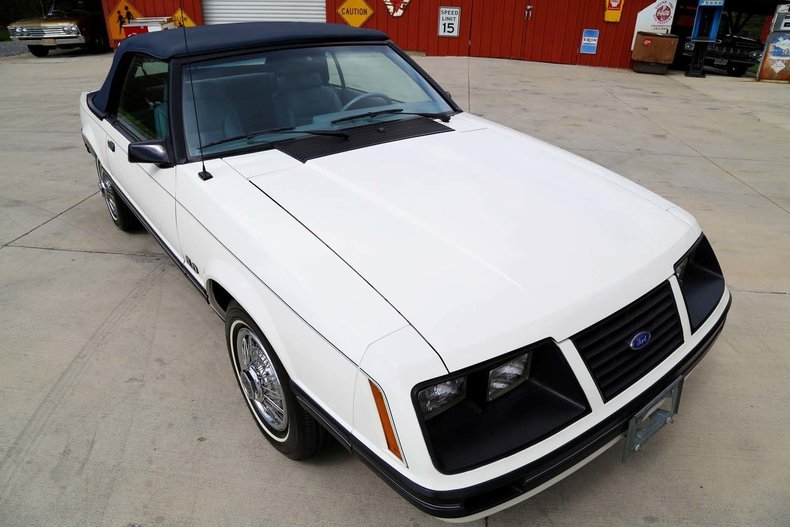 1983 Ford Mustang GLX Convertible LOW MILEAGE Survivor 5.0L V8 5 Speed ...