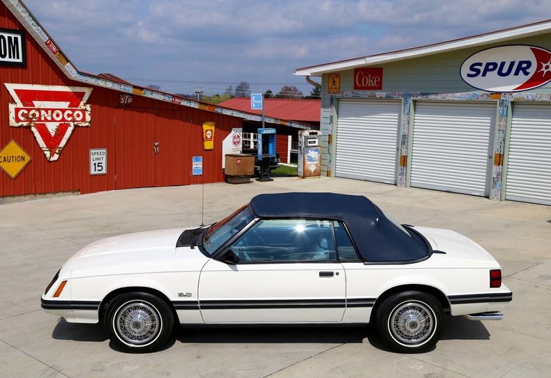 1983 Ford Mustang GLX Convertible LOW MILEAGE Survivor 5.0L V8 5 Speed ...