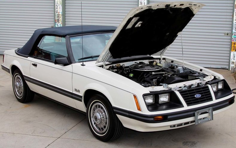 1983 Ford Mustang GLX Convertible LOW MILEAGE Survivor 5.0L V8 5 Speed ...