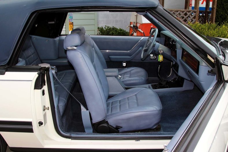 1983 Ford Mustang GLX Convertible LOW MILEAGE Survivor 5.0L V8 5 Speed ...