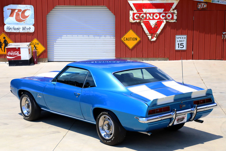 1969 Chevrolet Camaro Z28 Matching # 302 Rotissere Resto Build Sheet ...