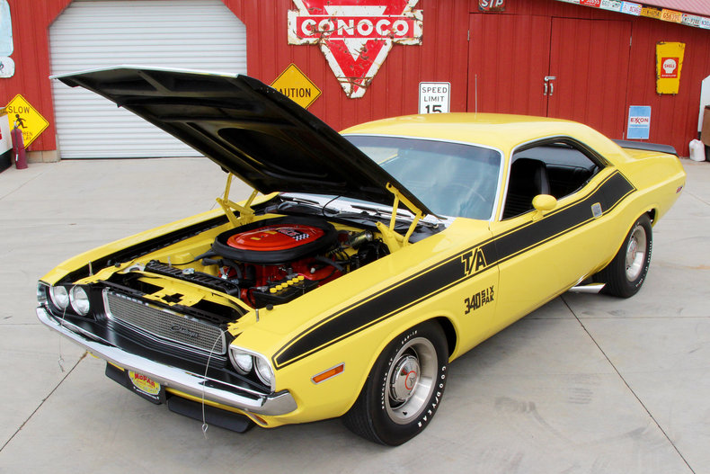 1970 Dodge Challenger TA Matching # 340 Six Pack Build Sheet 727 ...