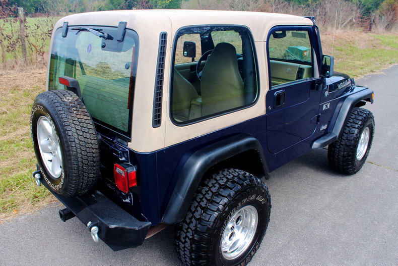 2002 Jeep Wrangler X TJ Hard Top Manual 4.0L 6Smoky Mountain Auto Sales