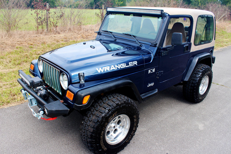 2002 Jeep Wrangler X TJ Hard Top Manual 4.0L 6Smoky Mountain Auto Sales
