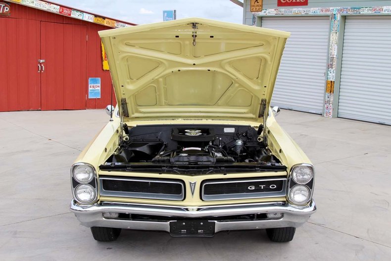 1965 Pontiac GTO PHS Document 389 Tri Power 4 Speed PS Factory Color ...