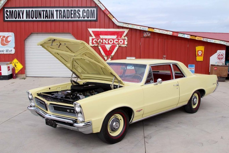 1965 Pontiac GTO PHS Document 389 Tri Power 4 Speed PS Factory Color ...