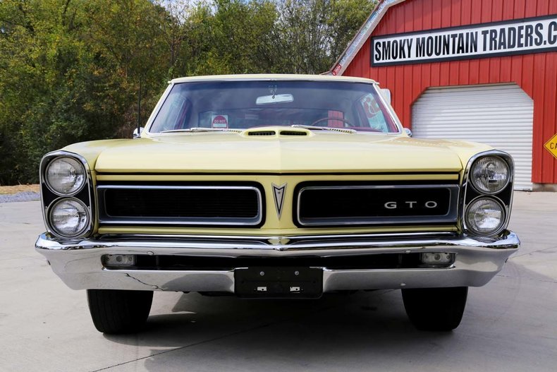 1965 Pontiac GTO PHS Document 389 Tri Power 4 Speed PS Factory Color ...
