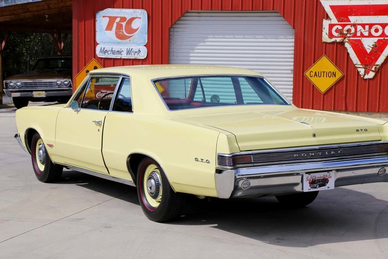 1965 Pontiac GTO PHS Document 389 Tri Power 4 Speed PS Factory Color ...