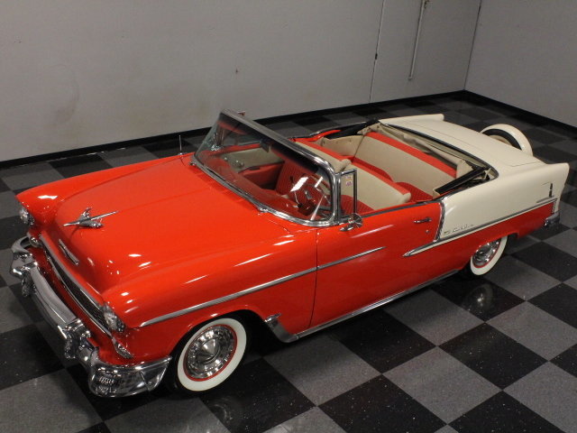 Buy used PURE AMERICANA: '55 CHEVY CONVERTIBLE, STOCK SET-UP, LOOKS ...