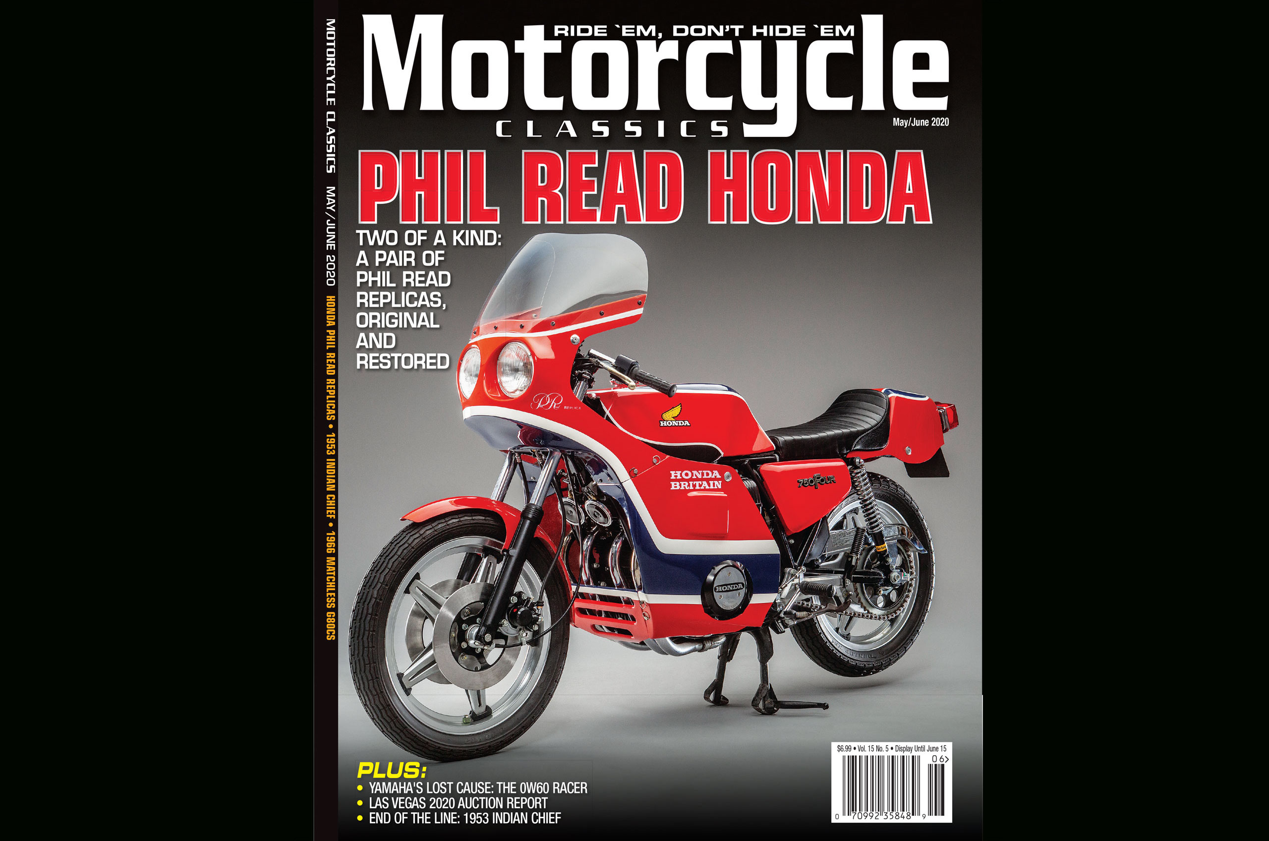 Motorcycle Classics: Phil Read Replicas - Honda CB750F2 | Throttlestop | Automotive and ...