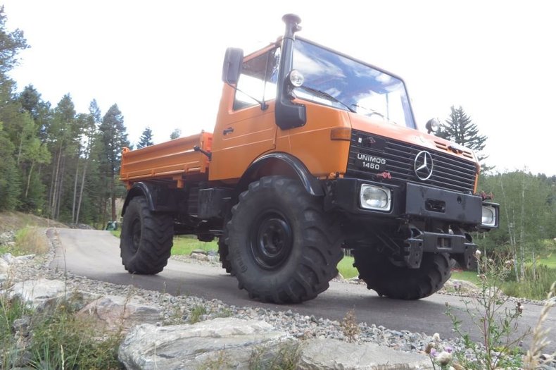 1989 MERCEDES UNIMOG 1450 MEGA MOG TURBO DIESEL 8 SPEED | Vintage Cruisers