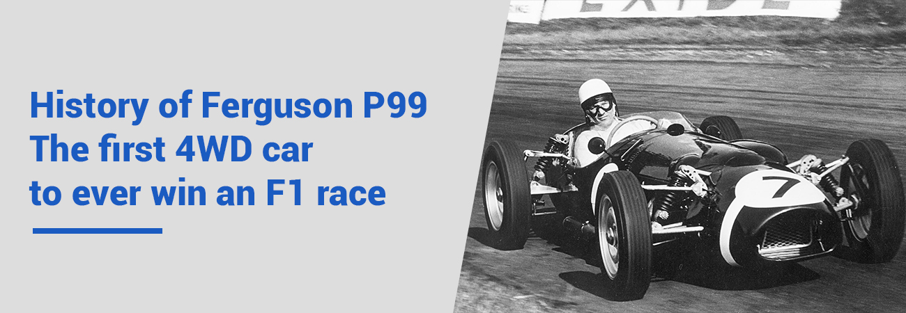 History of Ferguson P99 | The First 4WD F1 Car