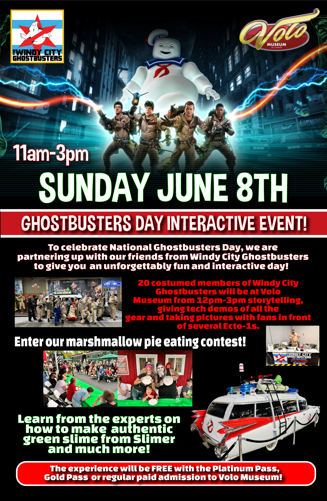 Ghostbusters Day 2025 | Volo Museum